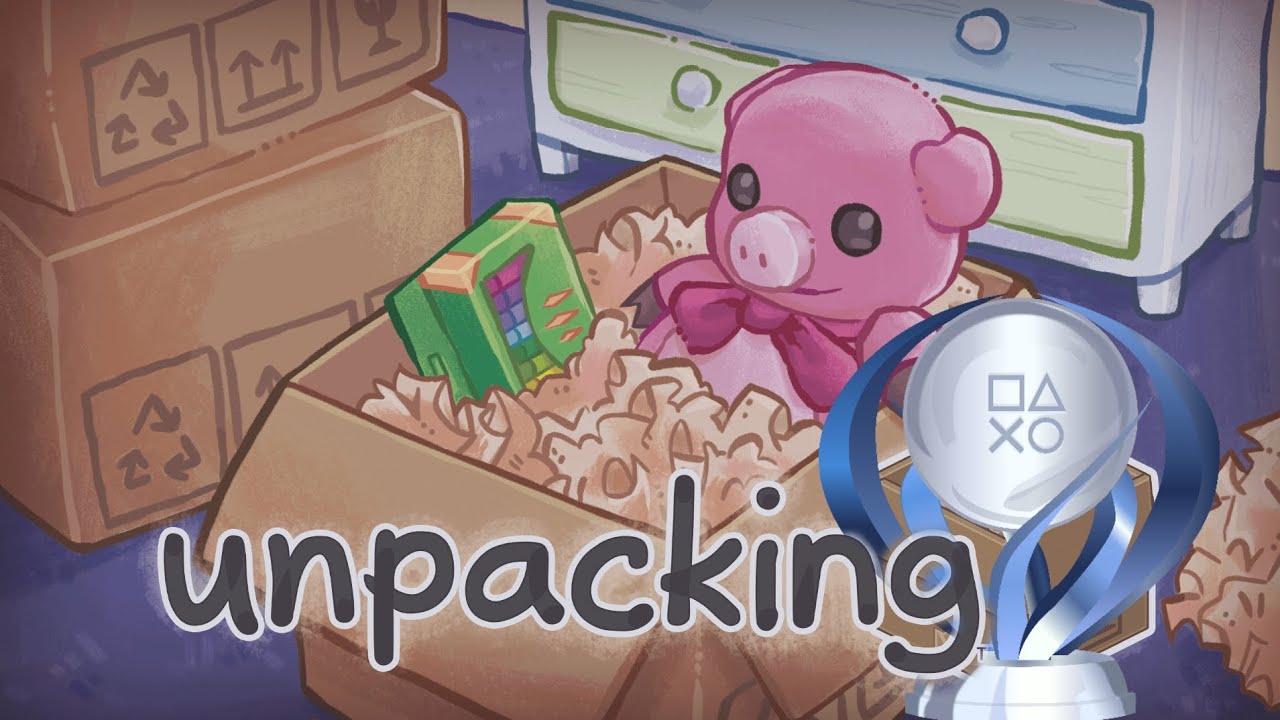 Platino #174 y #175 | Unpacking (PS5/PS4) - YouTube