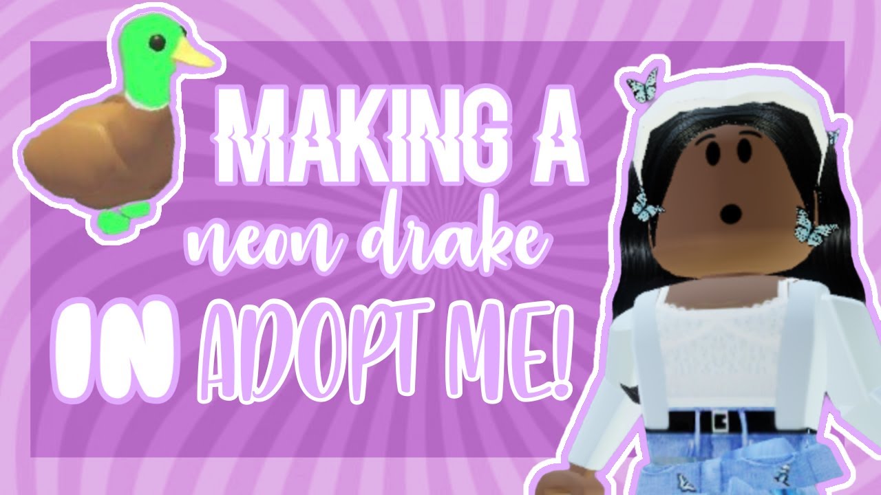 MAKING A *NEON* DRAKE IN Adopt Me! (Roblox Adopt Me) - YouTube