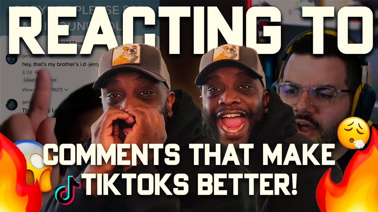 REACTING TO COMMENTS THAT MAKE TIKTOKS BETTER! | COURAGE REACTS - YouTube