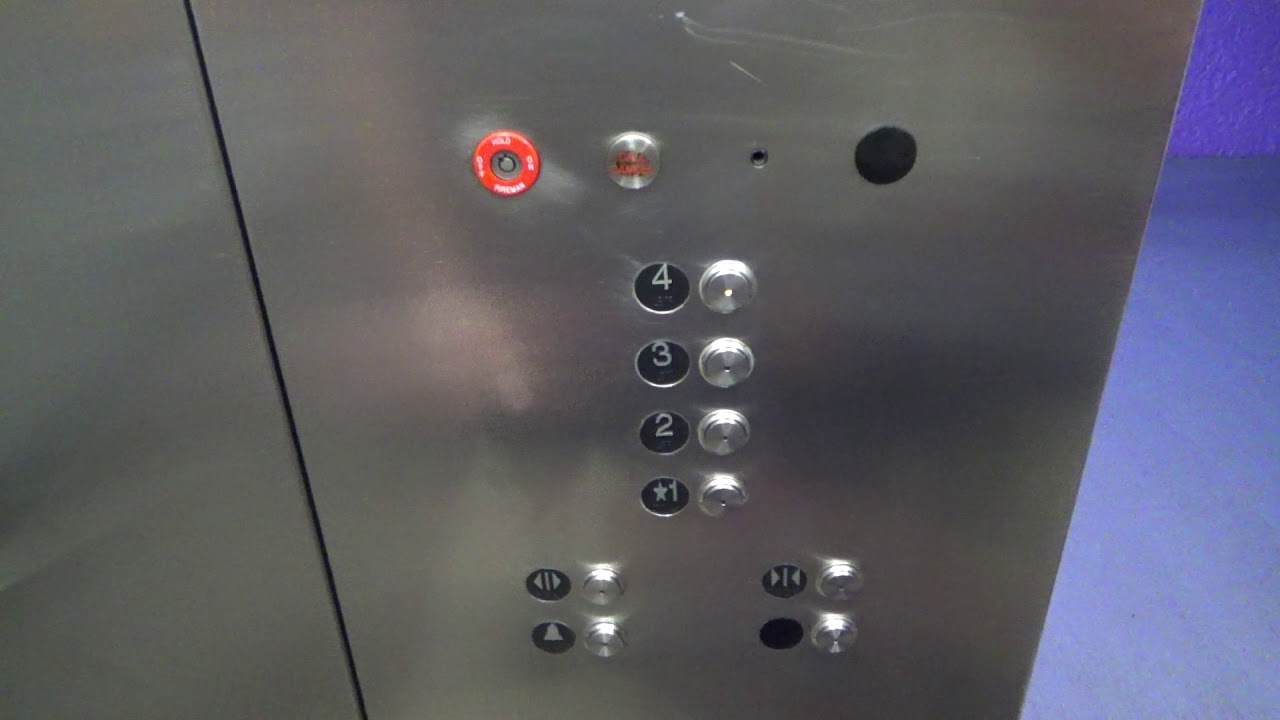 "OTIStec" Hydraulic Elevators at '50s Building #2 at The Pop Century ...
