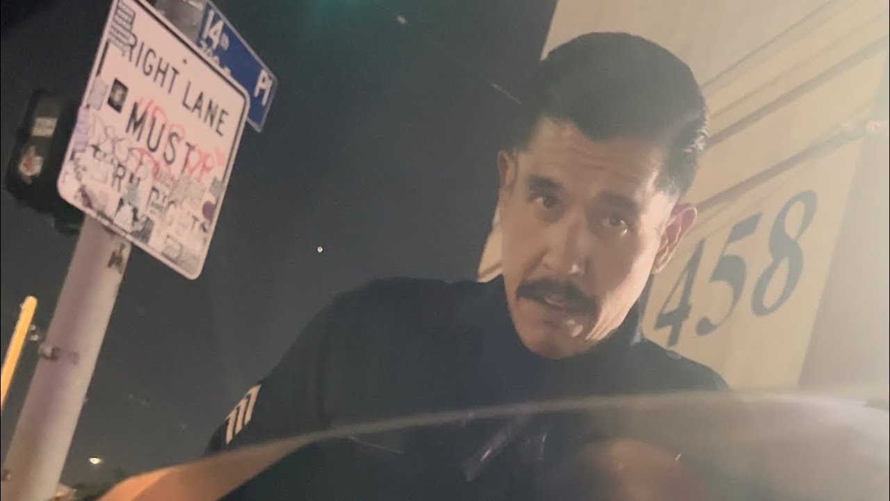 LAPD Gang Unit at it again Part 2 - YouTube