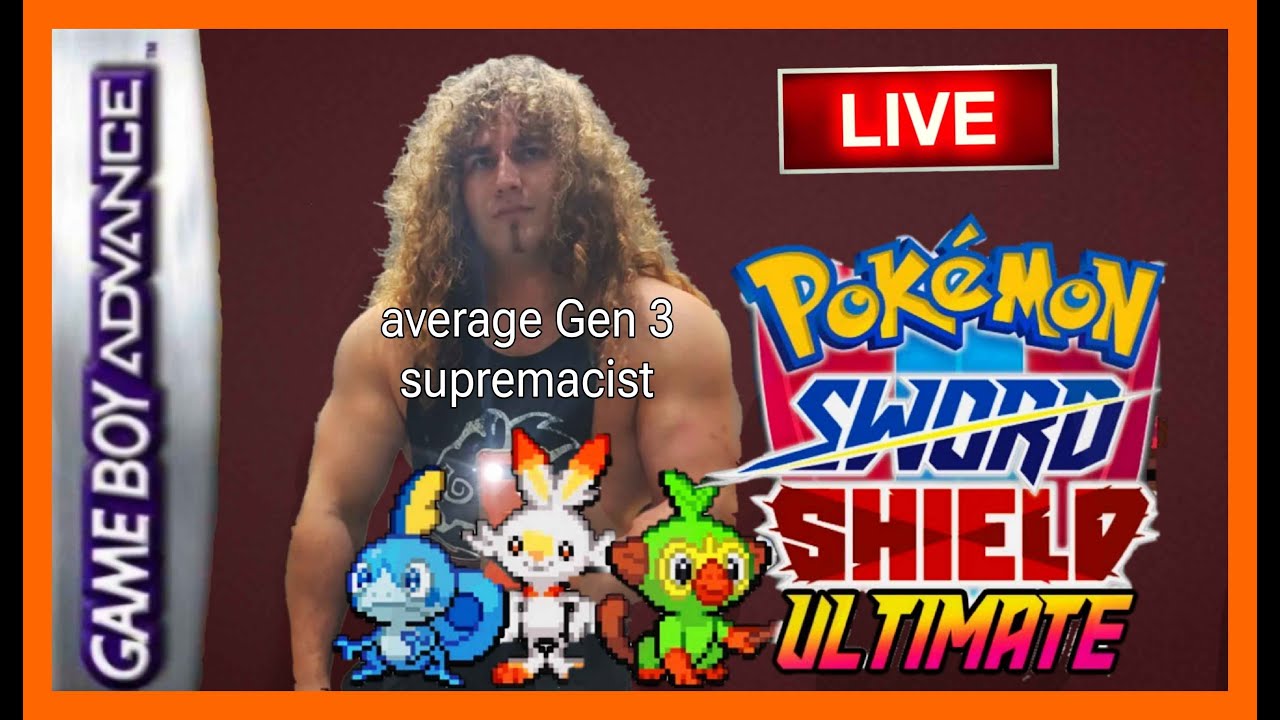 IS EVERYTHING BETTER IN GEN 3? Pokemon Sword and Shield GBA hack! Live! - YouTube
