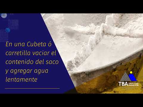 TBA Pega Bloque y Repello Como Prepararlo Paso a Paso