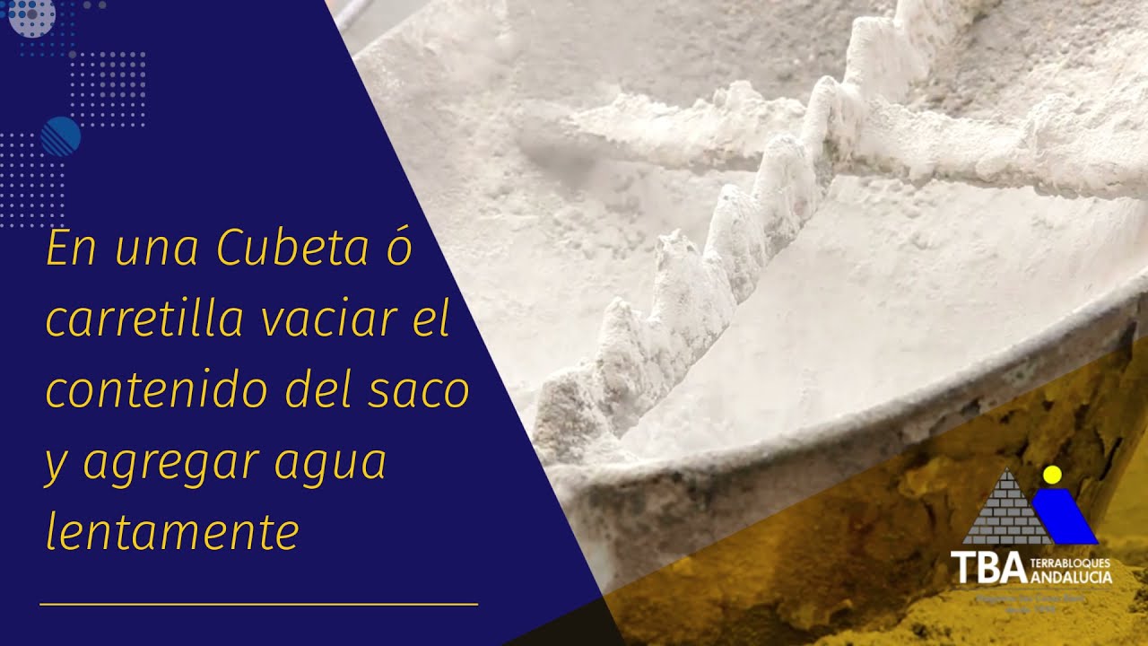 TBA Pega Bloque y Repello Como Prepararlo Paso a Paso - YouTube