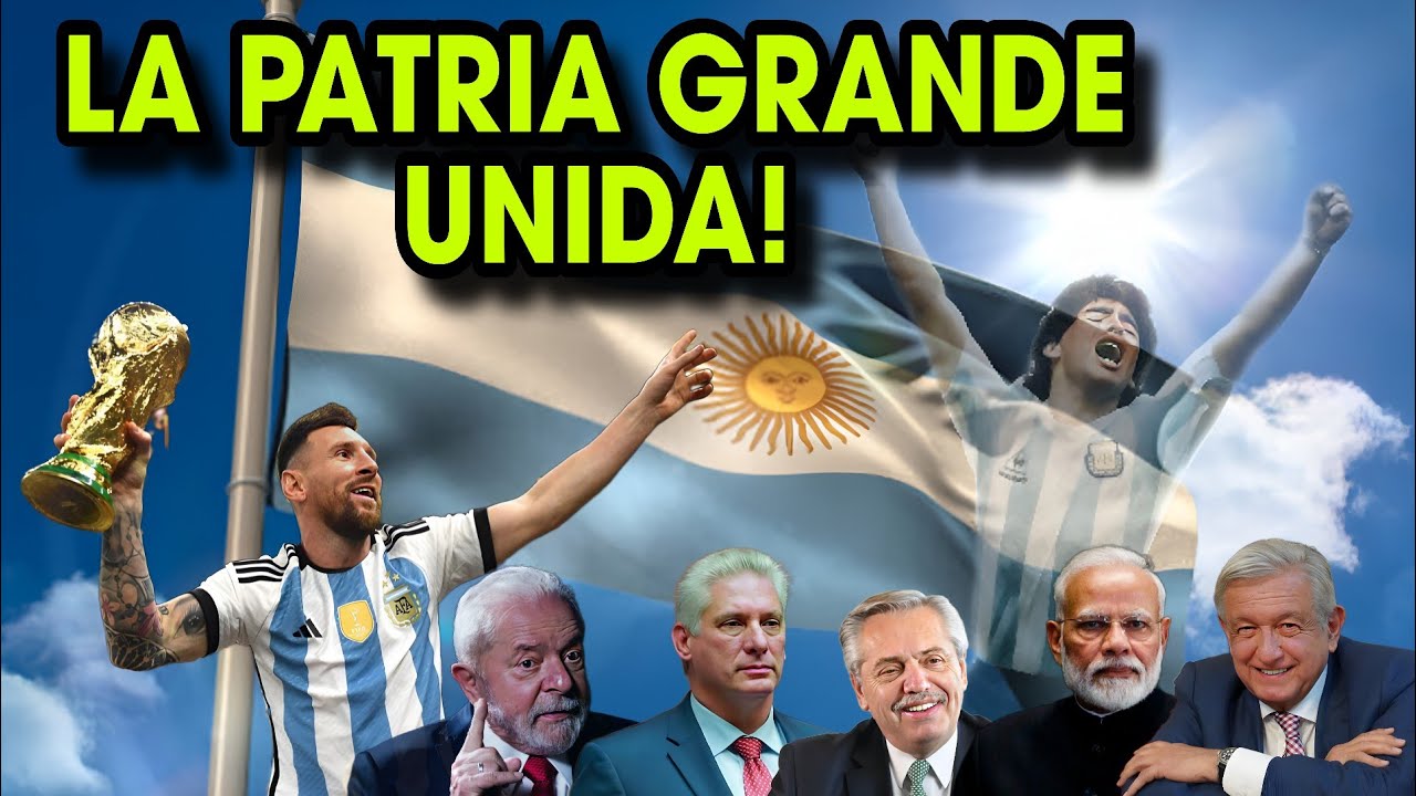 AMLO JUNTO A MODI Y LIDERES DE LA PATRIA GRANDE FESTEJAN QUE ARGENTINA ...