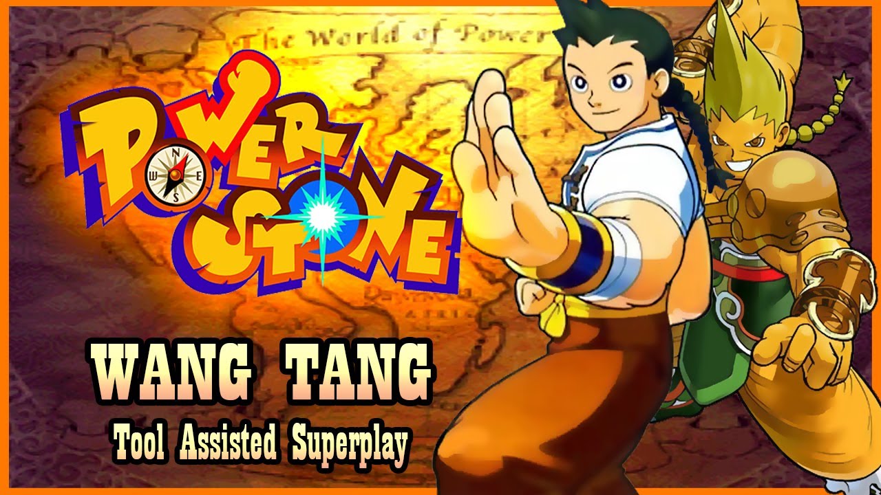 【TAS】POWER STONE (ARCADE \ 1999) - WANG TANG - YouTube