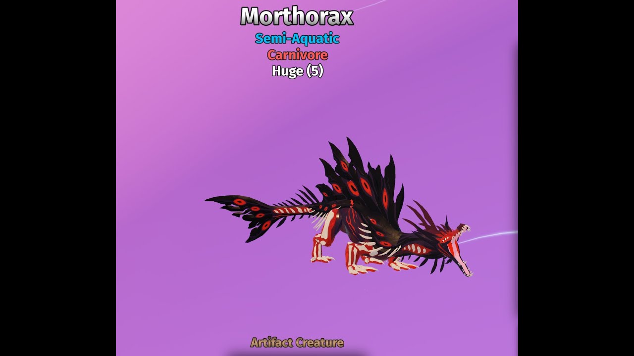 Unlocking Morthorax + showcase! (My 4th most favorite creature ...