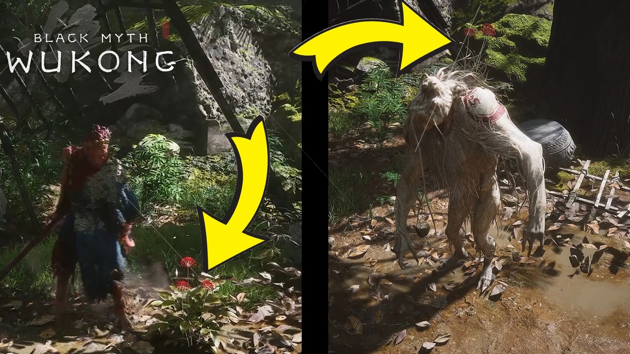 Fake Ginseng Plant Guai // Black Myth: Wukong - YouTube