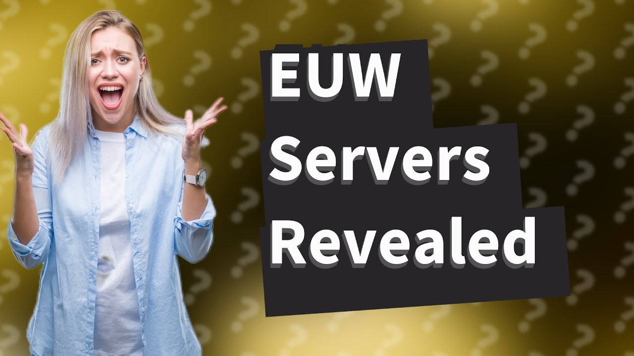 Where are EUW servers hosted? - YouTube