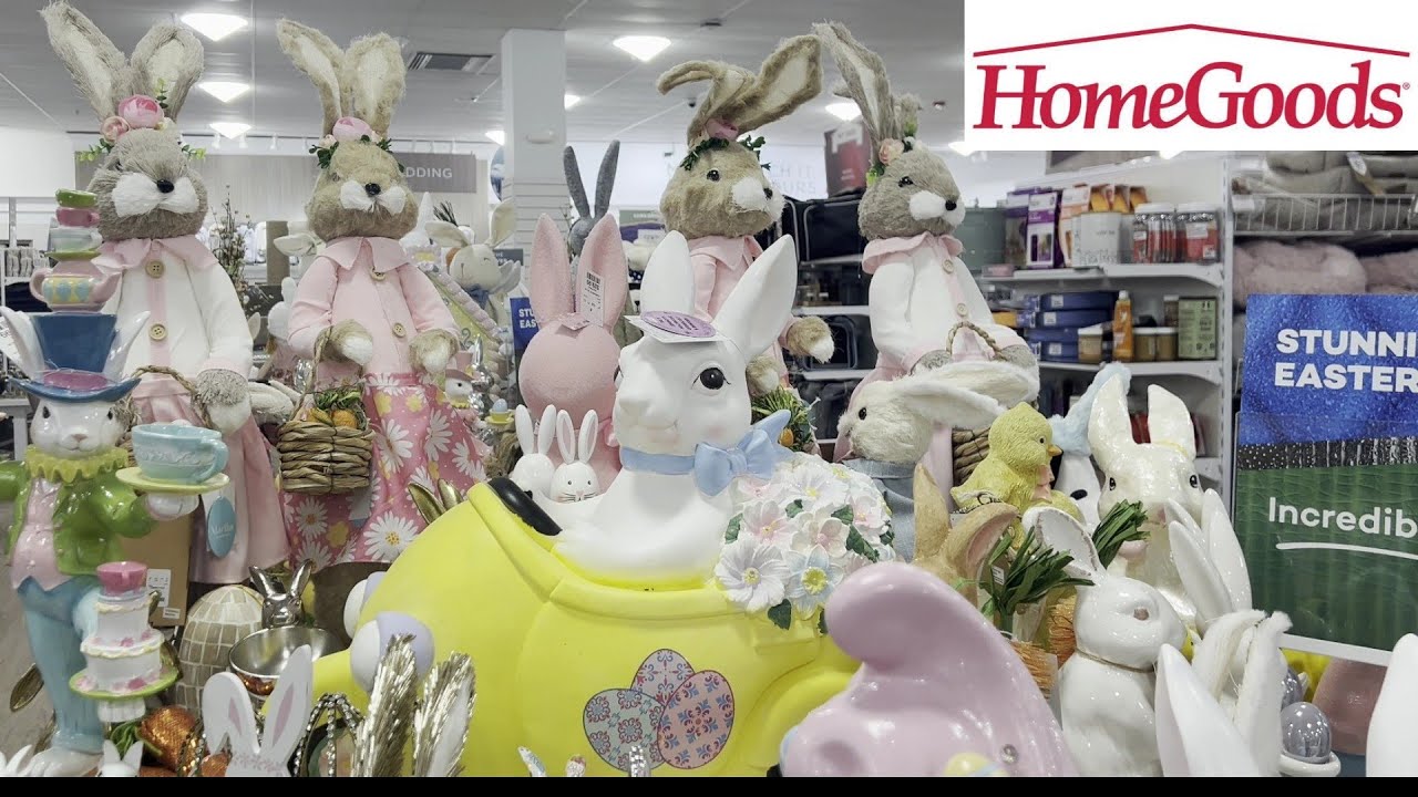 NEW AT HOMEGOODS *EASTER DECOR | SHOP WITH ME | Come with me| Store ...