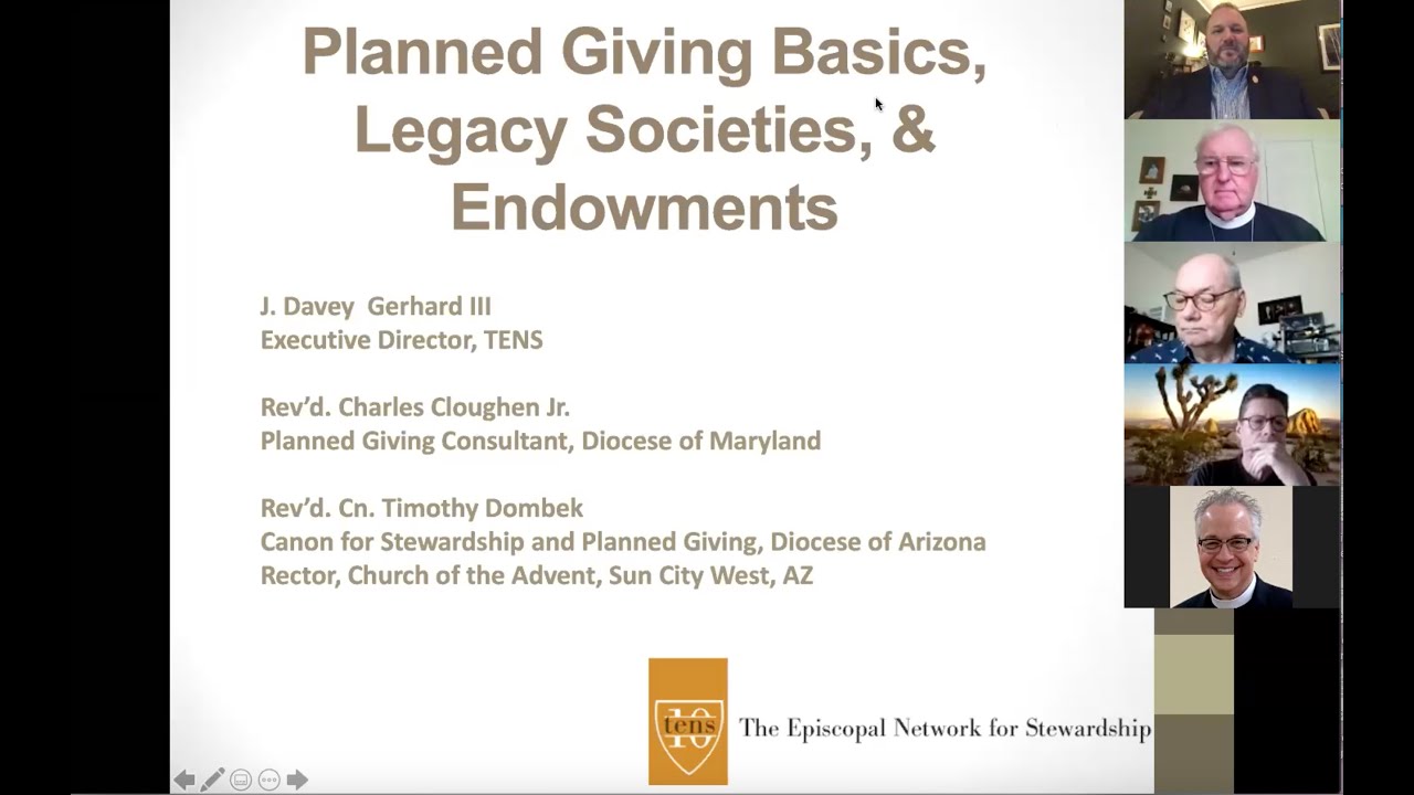 Planned Giving, Legacy Societies & Endowments - the Basics 10 24 20 ...