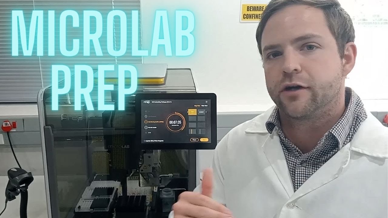 Microlab Prep in Action - Easy Automated Liquid Handling - YouTube