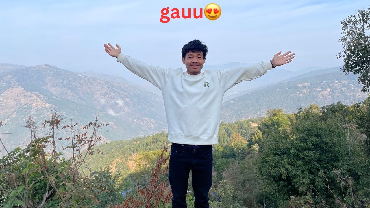 gauu ma khatra himal ko view 🥰😍|| Arbin Vlog || - YouTube