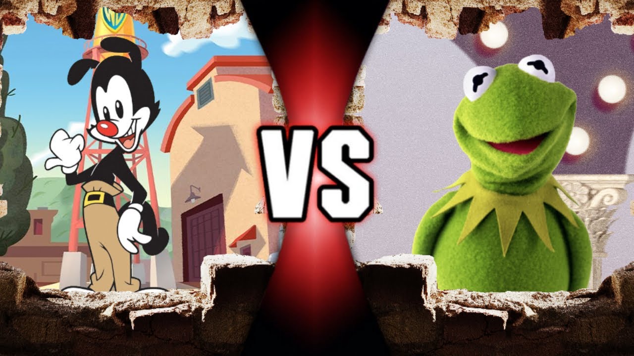 Yakko Warner vs Kermit The Frog (Animaniacs vs The Muppets) Fan Made ...