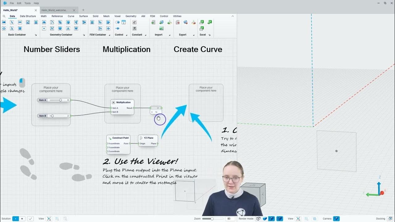 "Hello World": How to develop your first techincal DNA with Synera - Lesson 04 - YouTube