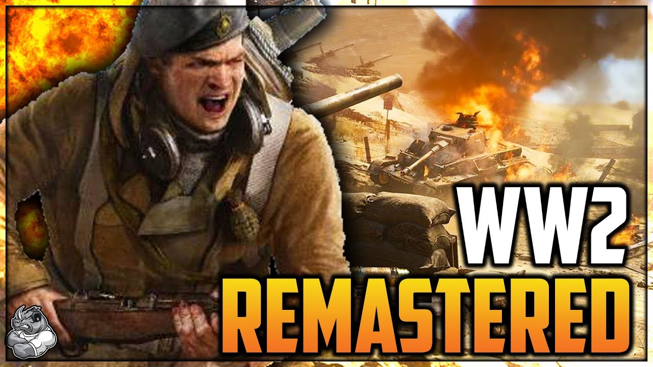 WW2 Is Being REMASTERED!! (COD WW2 LIVE COMMENTARY) - YouTube
