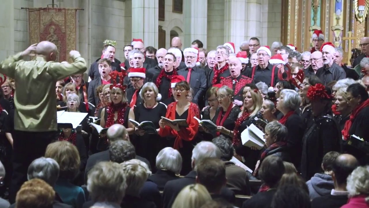 Ding Dong Merrily On High, Gurt Lush Choir/Bristol MAN Chorus, St ...