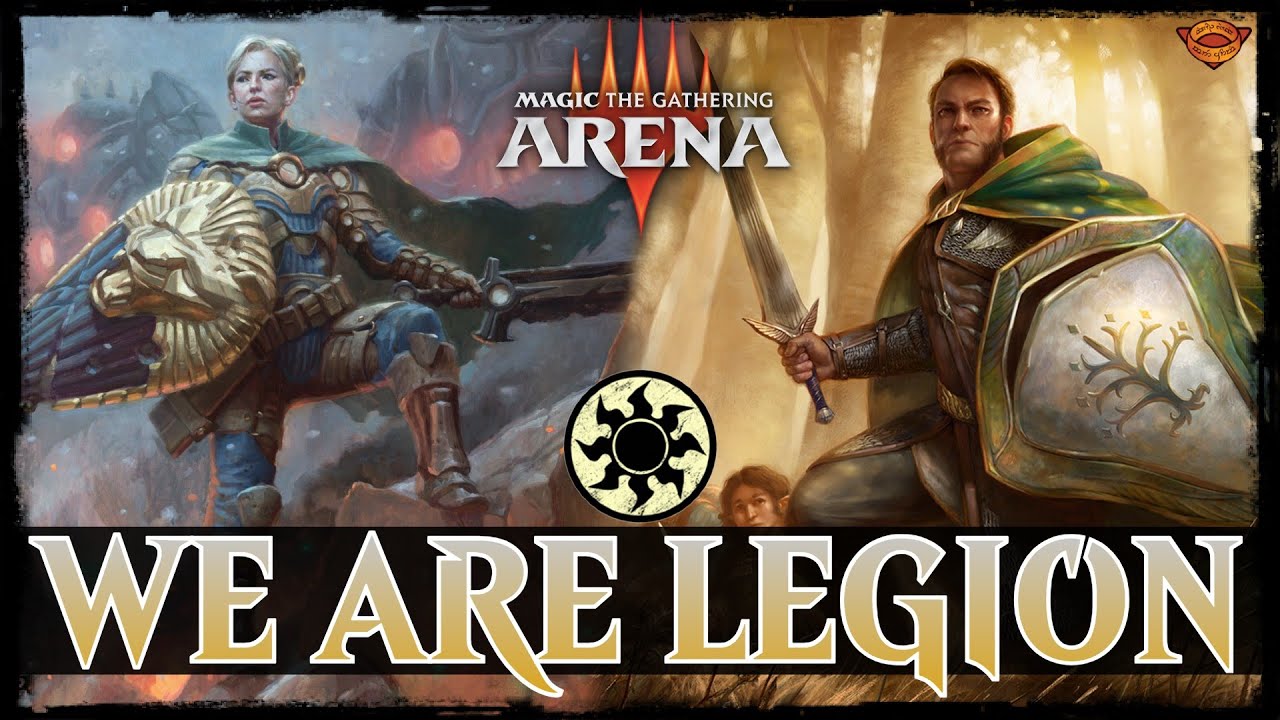 ONE TRILLION TOKENS | MTG Arena - Mono White Token Swarm Human Soldier ...