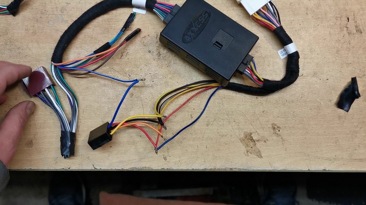 Lexus/Toyota aftermarket stereo replacement harness wiring - YouTube