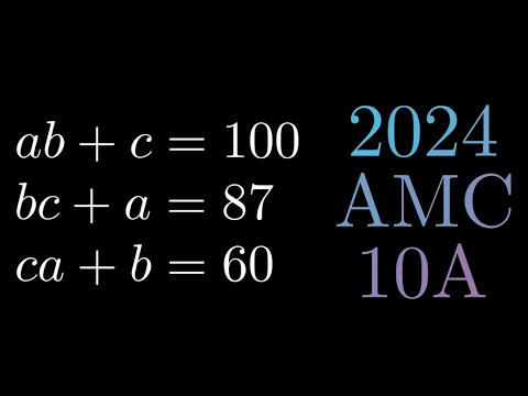 AMC 10A 2024/2025 Problem 23 Solution & Walkthrough | AIME & USA(J)MO Prep - YouTube