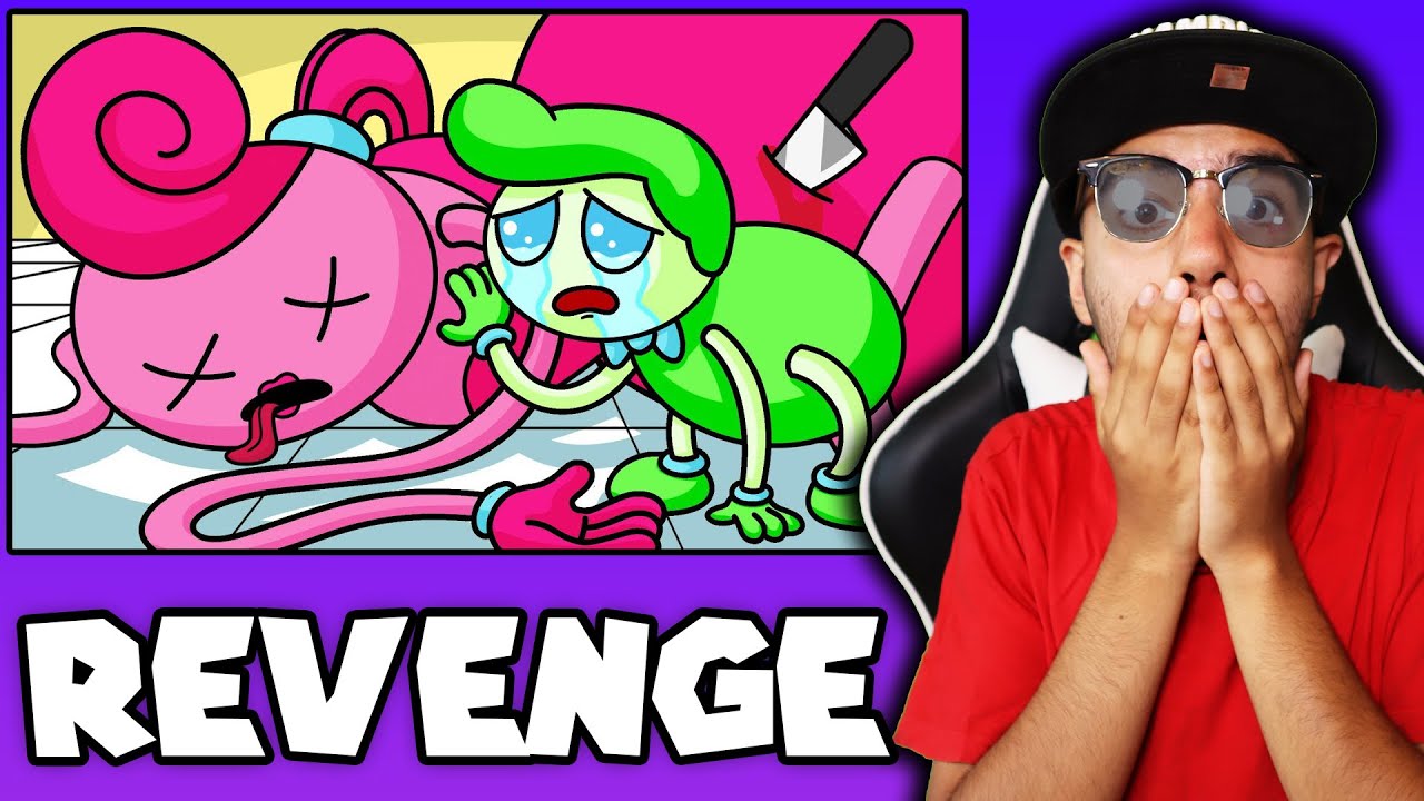 BABY LONG LEGS is SO SAD... (Gametoons) | Reaction! - YouTube