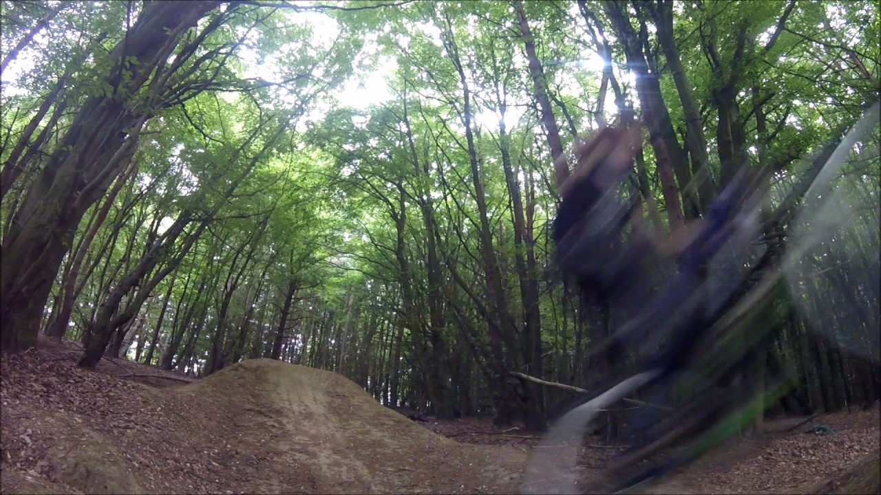 RAW Hardcore Hardtail - Dirt Jumps on a DH hardtail - YouTube