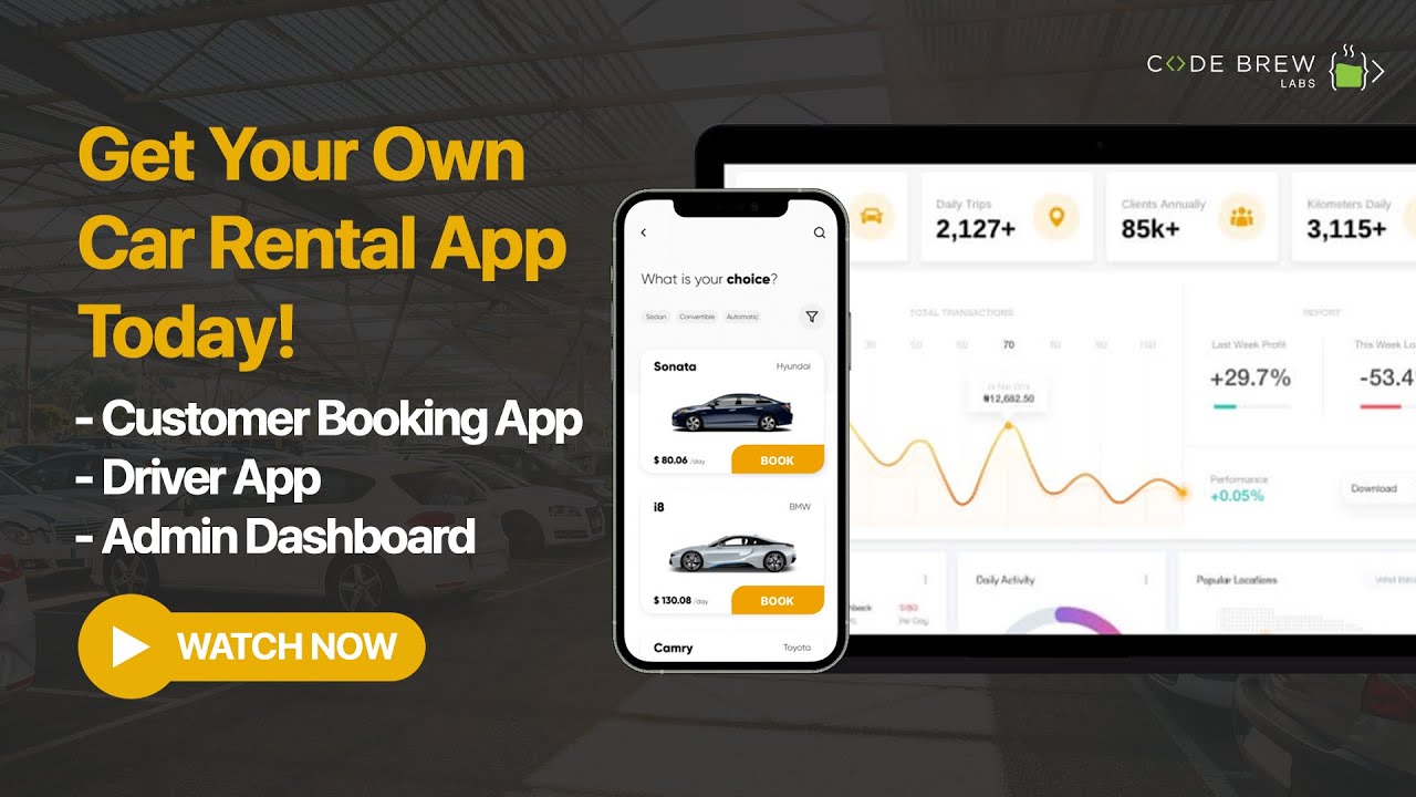 Create Your Own Car Rental App Today | Online Car Rental Software | Car ...
