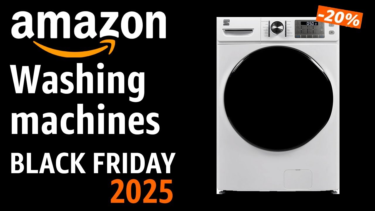 Top 7 washing machines for Black Friday 2025 – Best Deals on Amazon ...