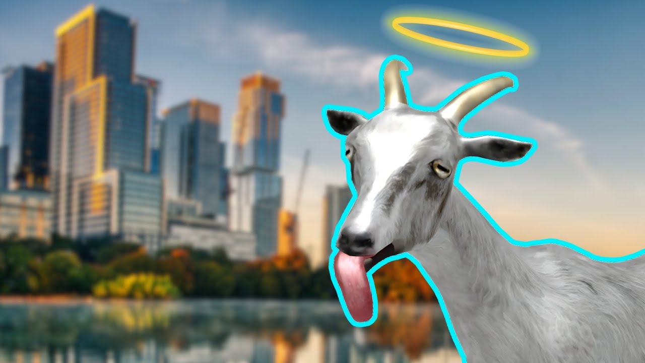 ANGEL GOAT INSANITY!? | Goat Simulator Remastered - YouTube