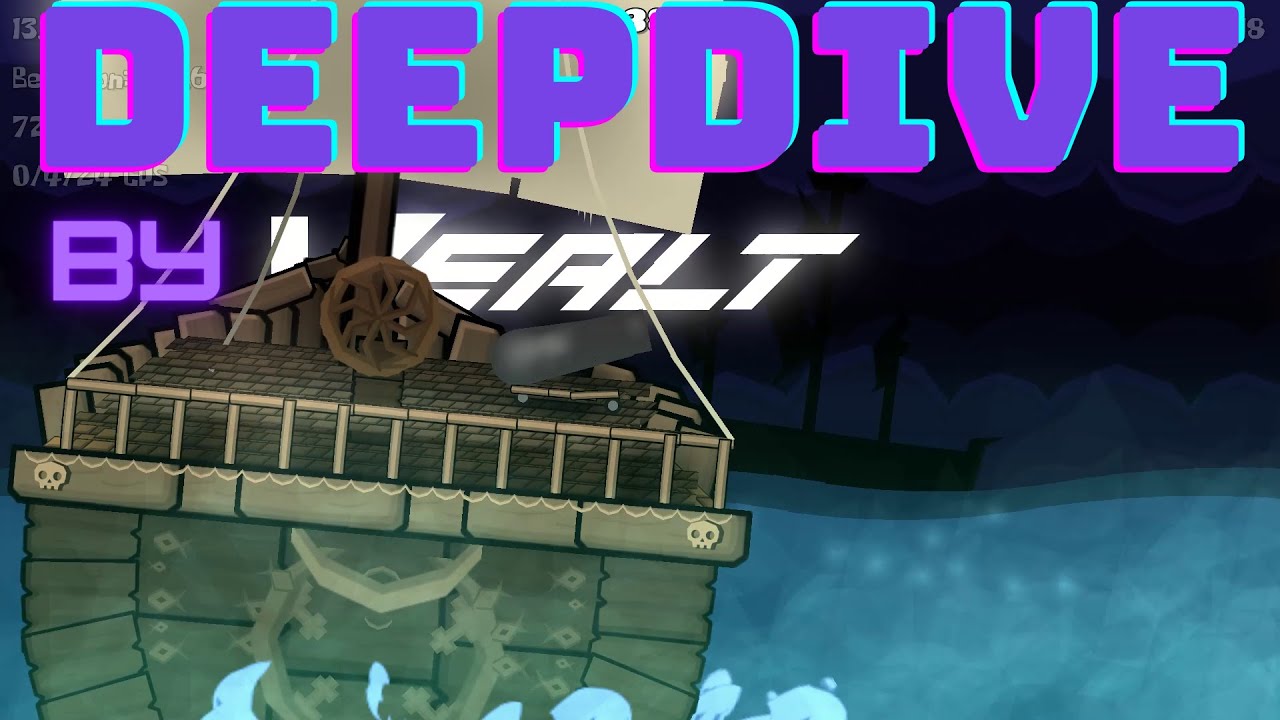 DeepDive, a LEGENDARY medium demon! | Geometry Dash - YouTube