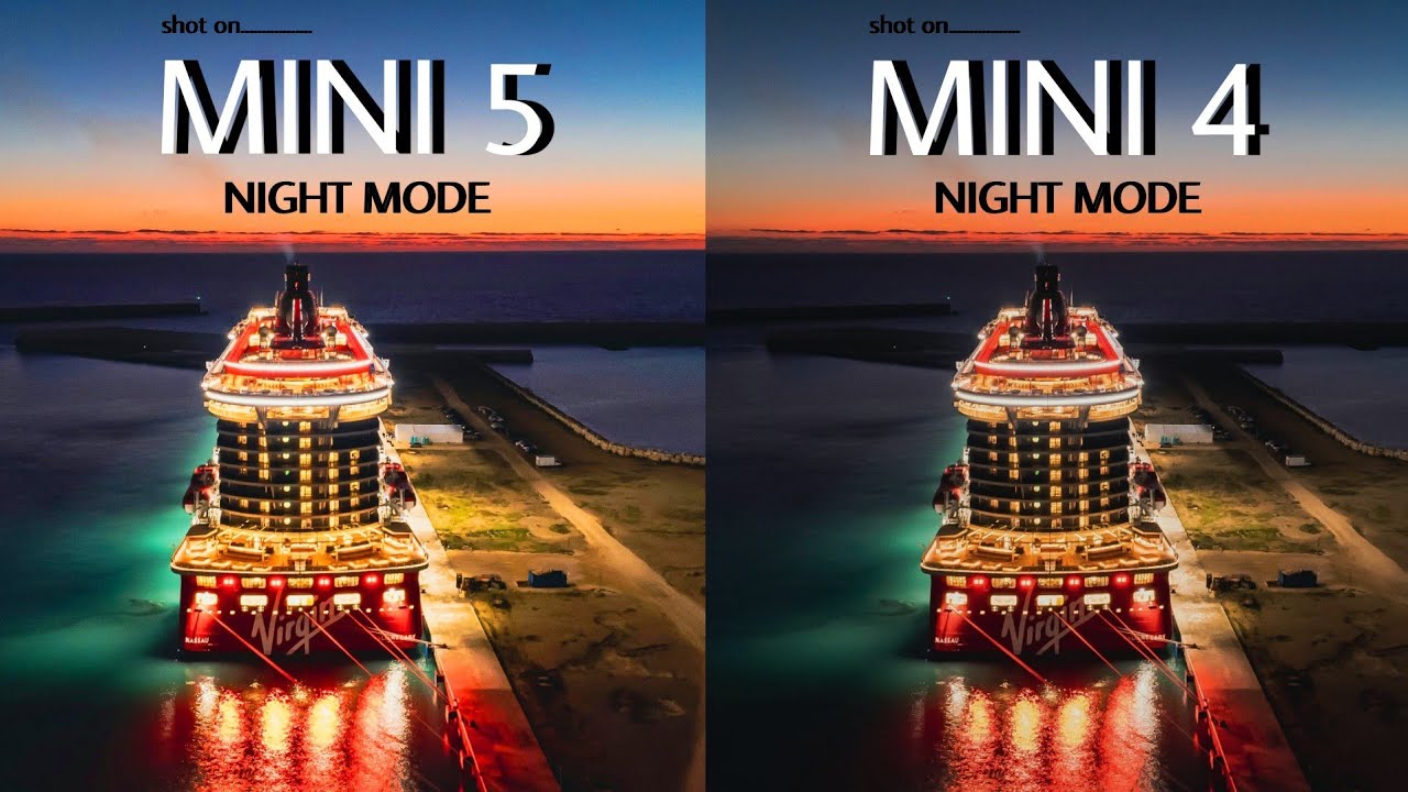 DJI MINI 5 Pro VS DJI MINI 4 Pro | NIGHT MODE | Camera Test - YouTube