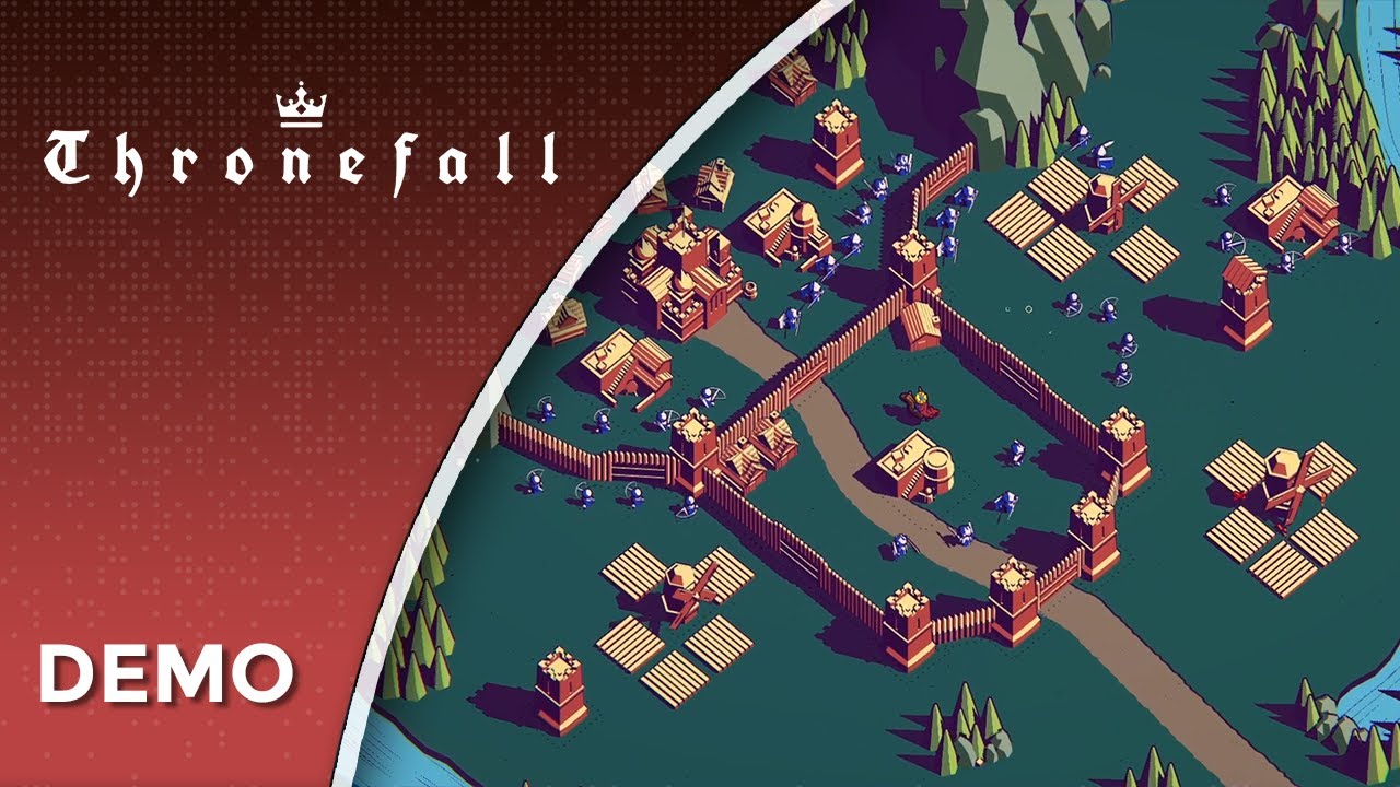 Another promising and minimalistic city builder defender | Thronefall ...