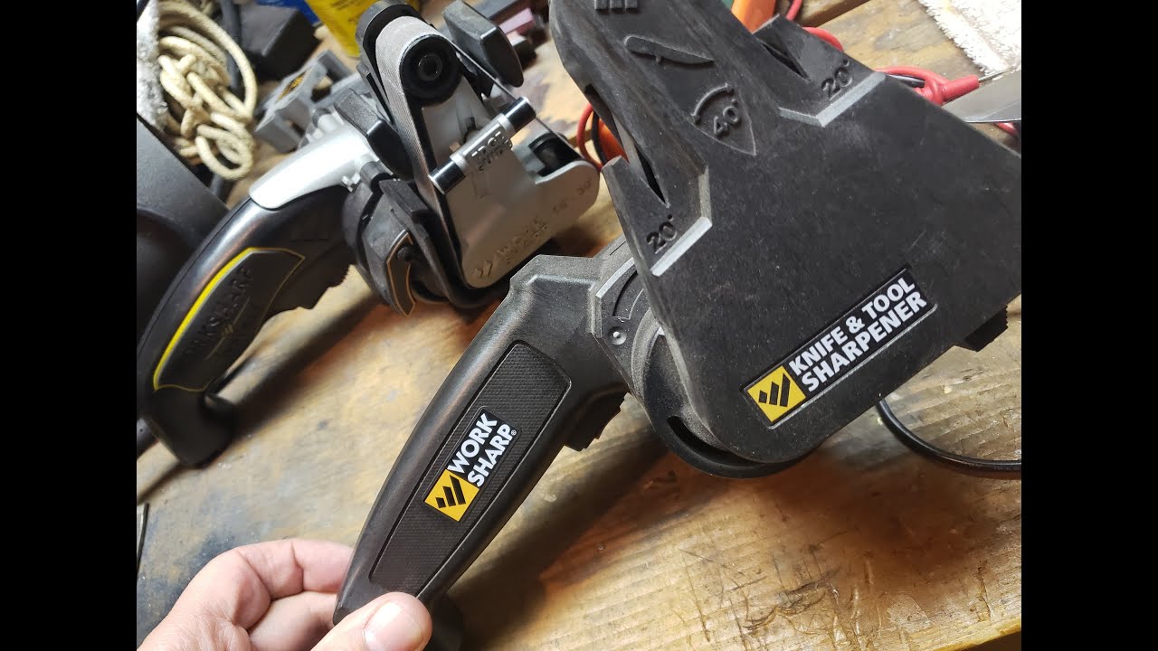 WorkSharp Sharpener Review the original - YouTube