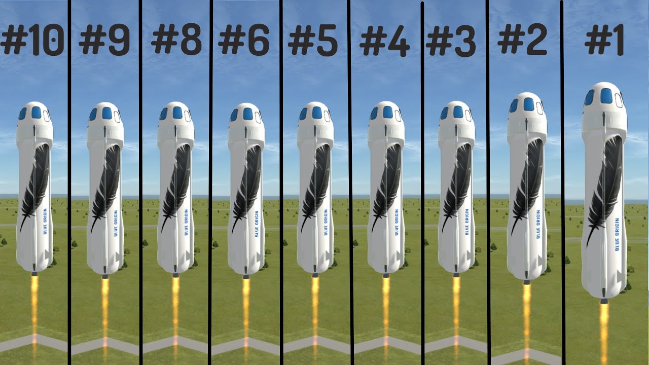 KSP: Top 10 Ugliest Rockets Of All Time! - YouTube