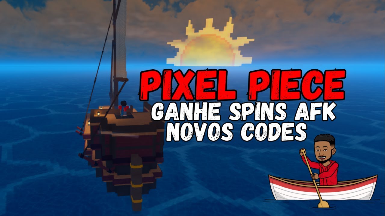 Ganhe Spins AFK + Novos Codes no Pixel Piece - YouTube