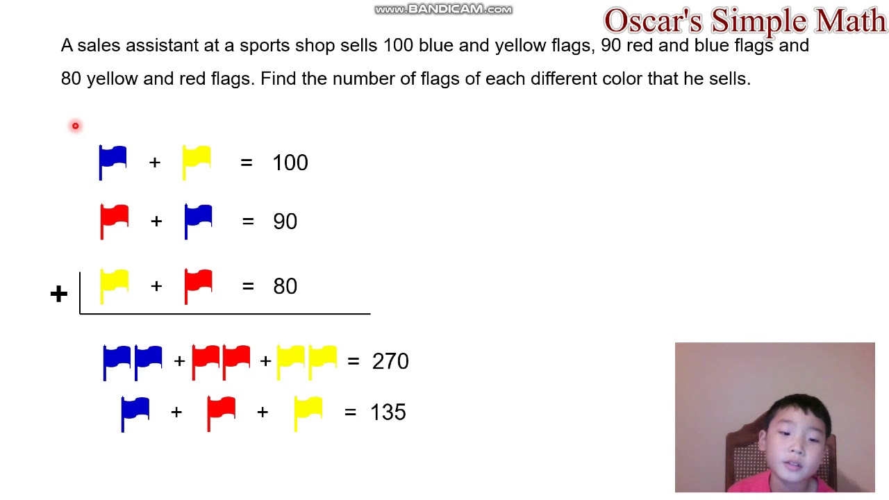 Oscar's simple math 5 - YouTube
