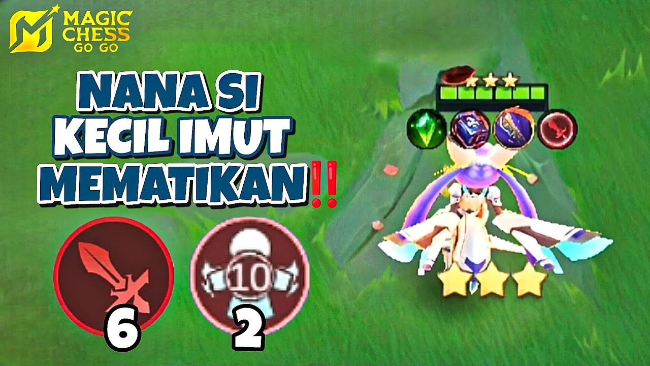 "NANA KECIL-KILLER 🤯 SEMUA LAWAN RATA DALAM SEKEJAP!! Magic Chess 2025 ...