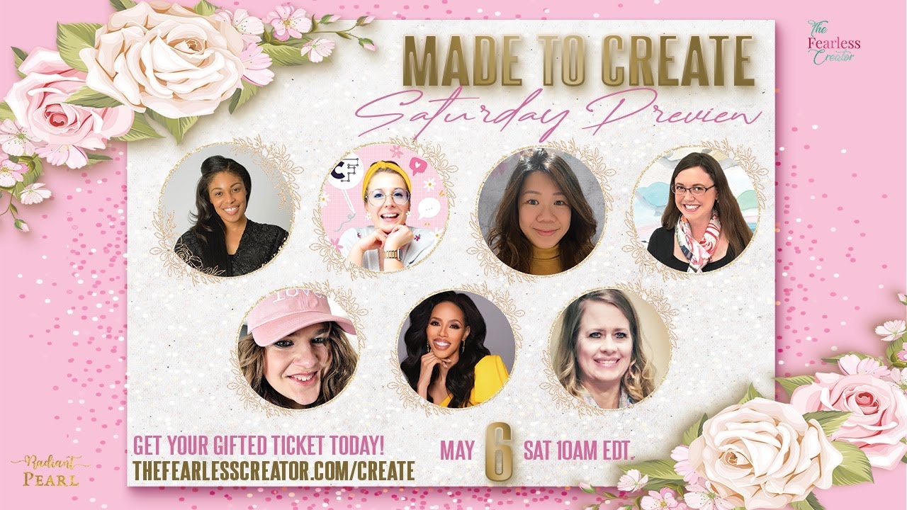Made to Create Prt 2 Saturday Preview Event - The Fearless Creator ...