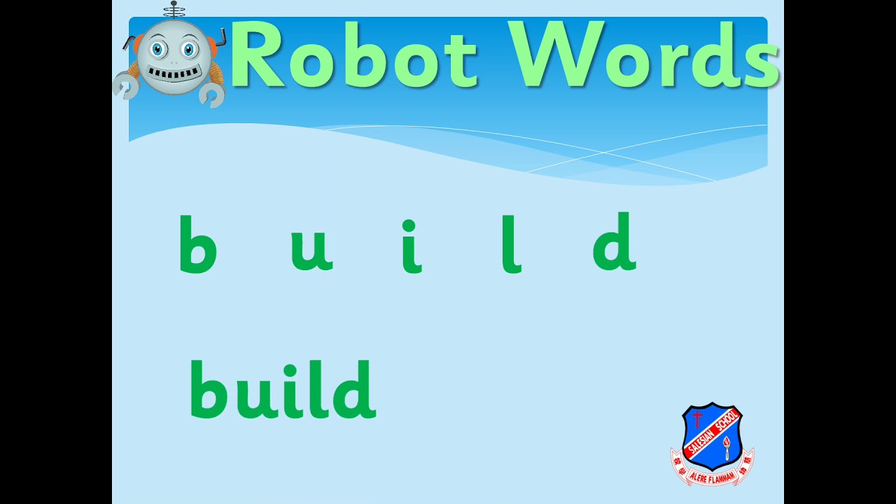 P 2 Book 2 Robot Words - YouTube