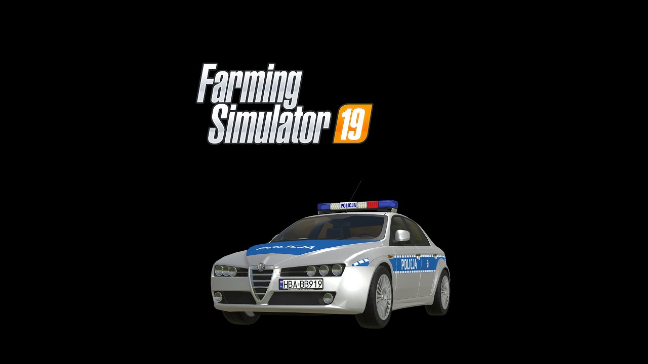 [FS19] Alfa Romeo 159 Policja - YouTube