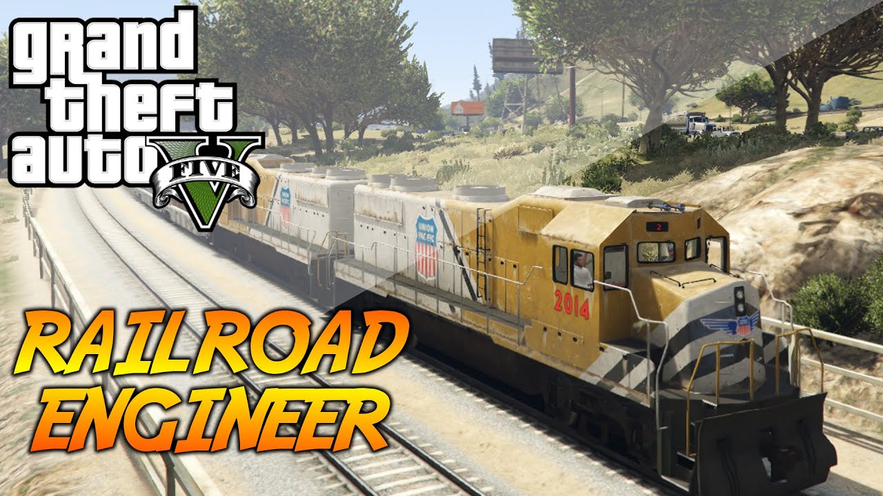 GTA V - "Railroad Engineer" Mods w/ Jimmy #2 | Best GTA V PC Mods ...