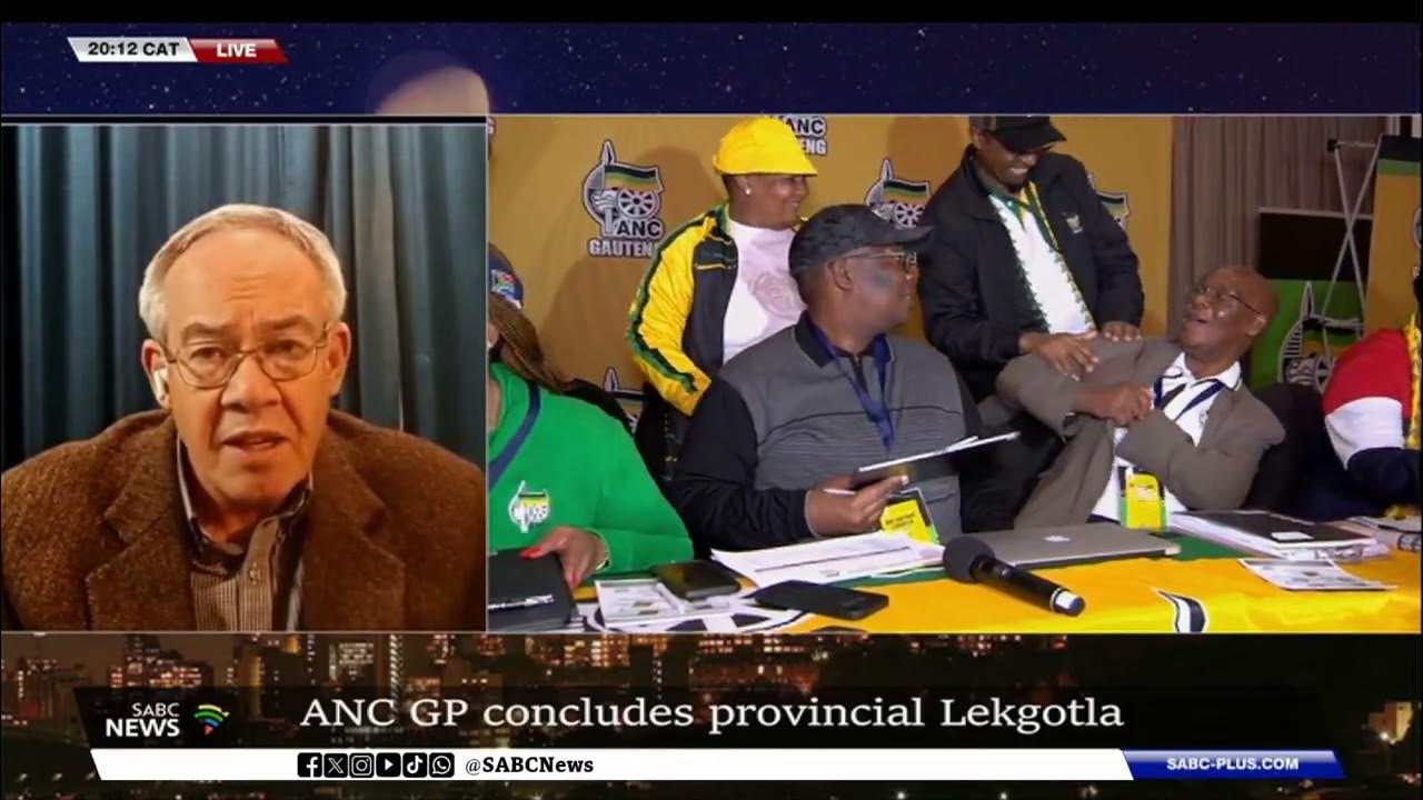 Discussion | ANC in Gauteng concludes provincial Lekgotla - YouTube