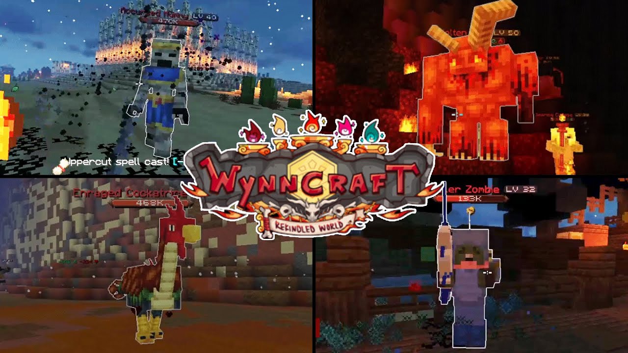Mumien und Lava Monster! - Wynncraft Rekindled World Update #04 - YouTube