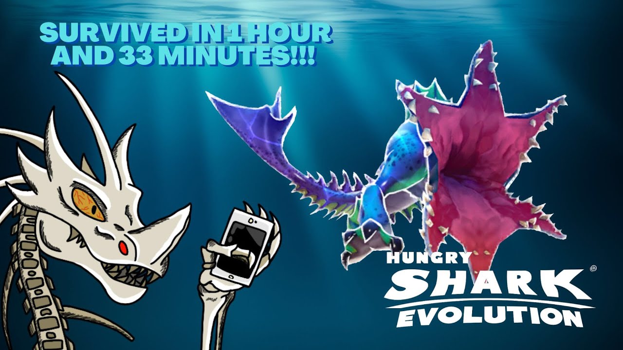 Abyss Shark Live Event Gameplay | Longest Survival Time (1hr and 33 ...