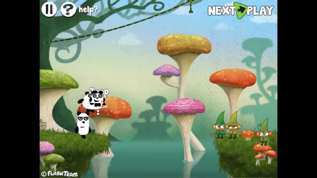 3 Pandas in Fantasy -- Level 2 Walkthrough - YouTube
