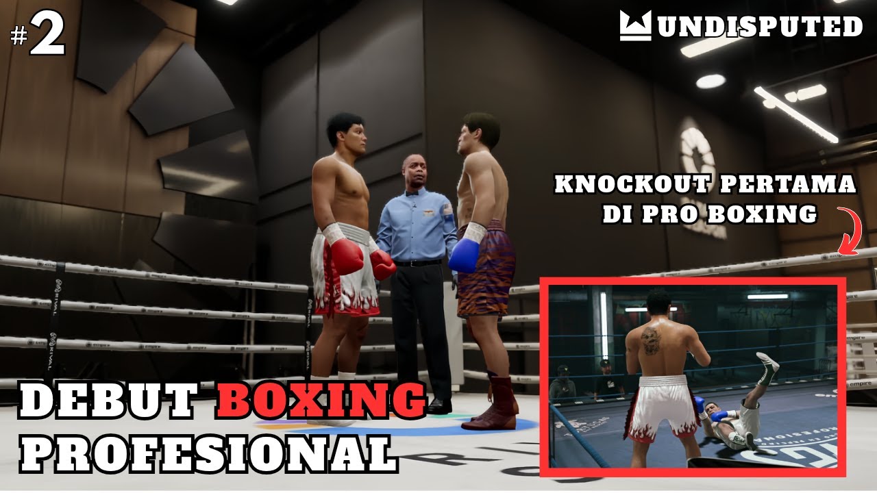 Boxing Career Mode ep.2 | Langsung ada KNOCKOUT di DEBUT PRO SYLAS ...