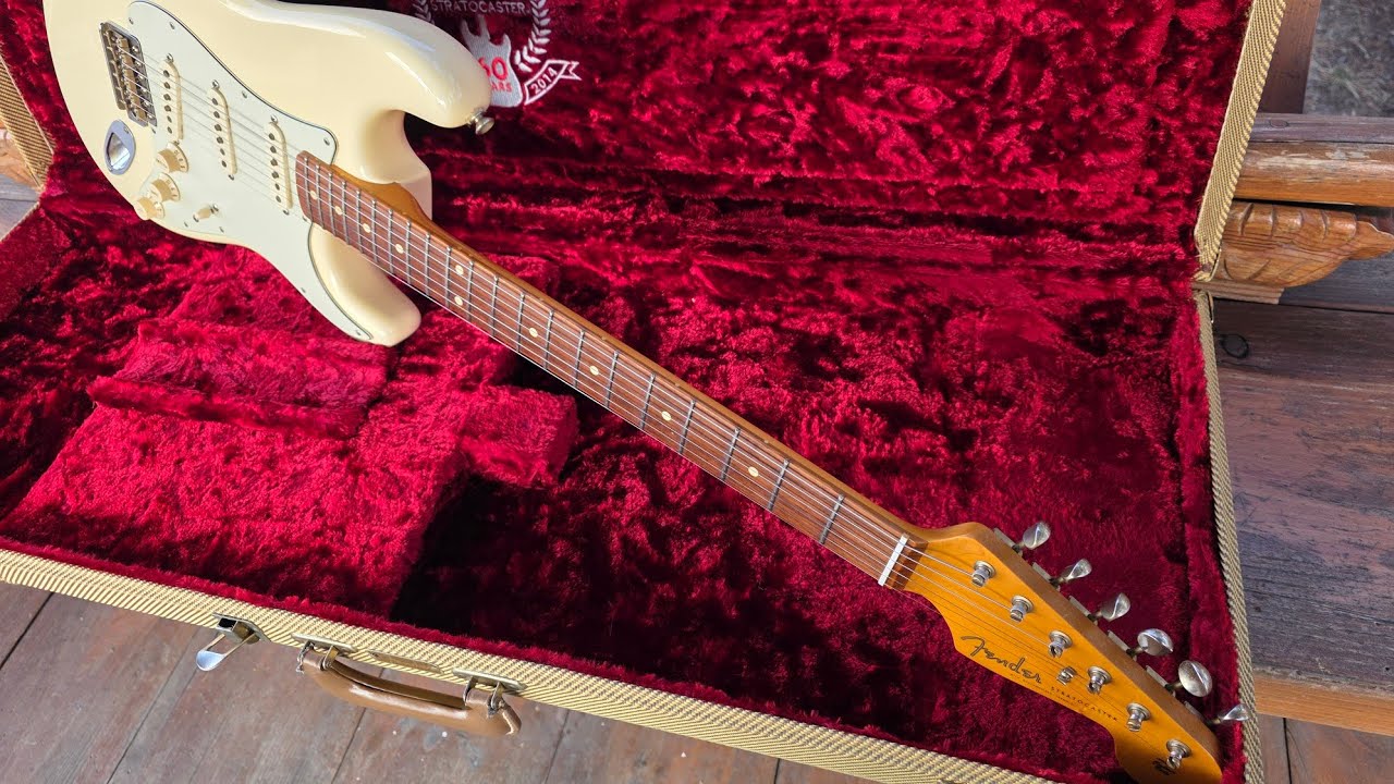 펜더 아티스트 존 메이어 시그네춰 올림픽 화이트 FENDER ARTIST JOHN MAYER SIGNATURE OLYMPIC ...