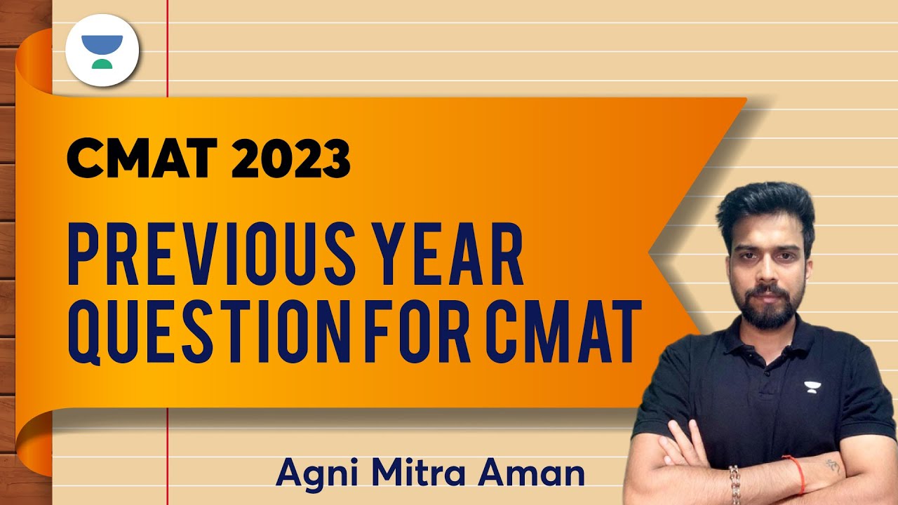 CMAT 2023 | Most Important Previous Year Questions | Agni Mitra Aman #cmat2023 - YouTube