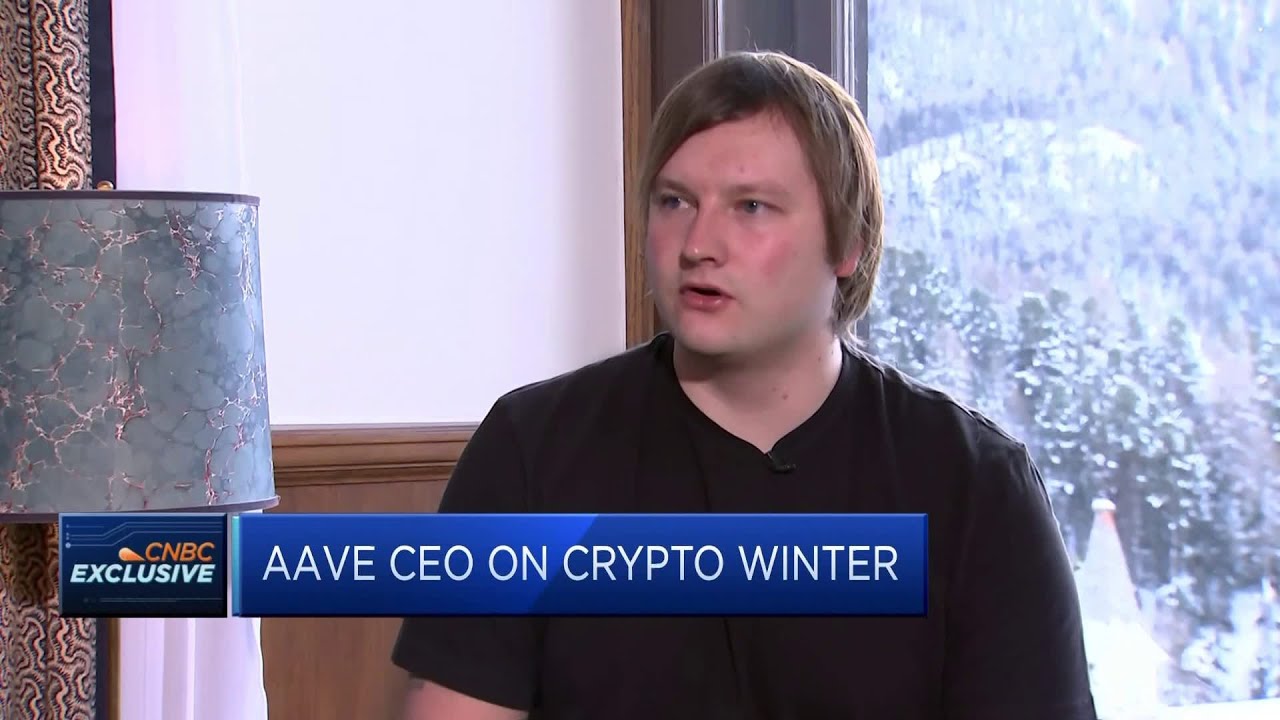 Aave CEO addresses crypto's liquidity issues - YouTube