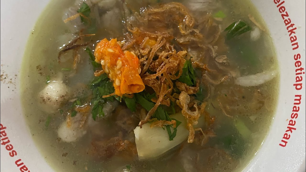 Tutorial membuat Soto Babi mantab - YouTube